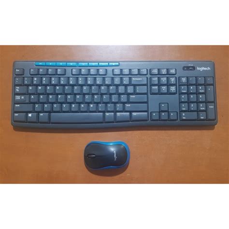 Jual Logitech Keyboard K275 Dan Mouse M185 Wireless Combo Mk275 Original Shopee Indonesia