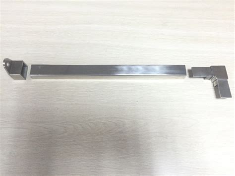 304316 Stainless Steel Round Or Square Shape Slot Tube For Frameless