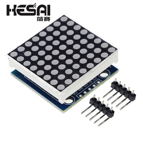 【happy One】max7219 Dot Matrix Led Module Display Max7219 Diy Kit Bd