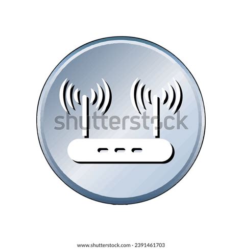 Wifi Router Icon Collection Vector Symbol Stock Vector Royalty Free Shutterstock