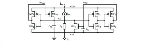Proposed Biomimetic Artificial Neuron Circuit Based On The Ml Model