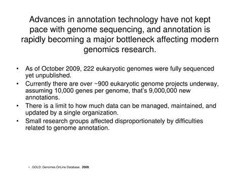 Ppt Maker An Easy To Use Genome Annotation Pipeline Powerpoint