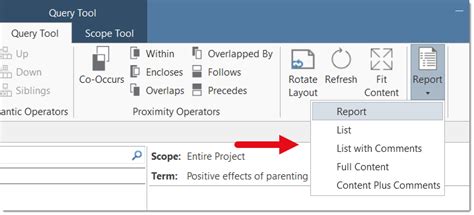 Creating Reports Atlas Ti Quick Tour Windows
