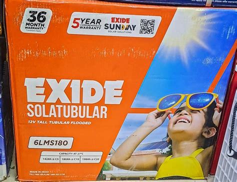 Exide Solar Tubular Battery 200 Ah At ₹ 16500 In Ludhiana Id