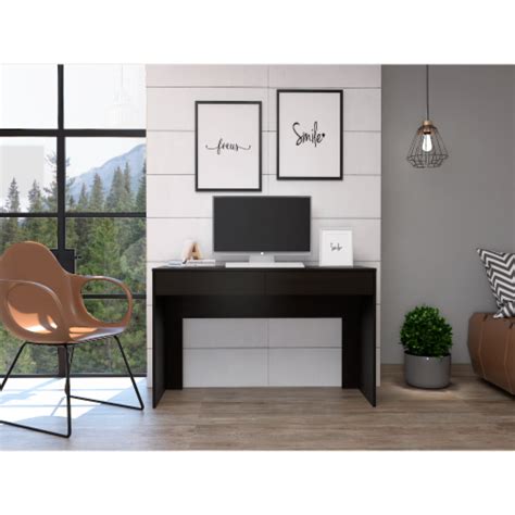 Acre Writing Computer Desk Two Drawers 1 Unit Ralphs