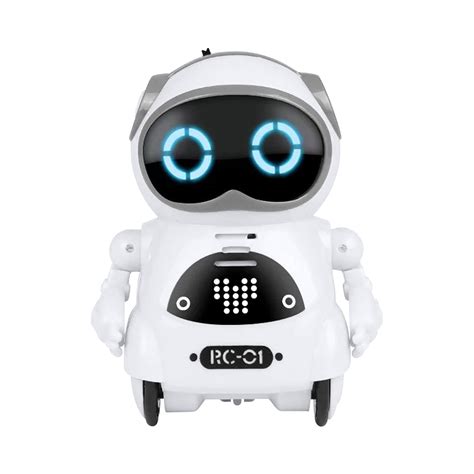 Weloille Mini Pocket Rc Robot With Interactive Dialogue Conversation Voice Recognition
