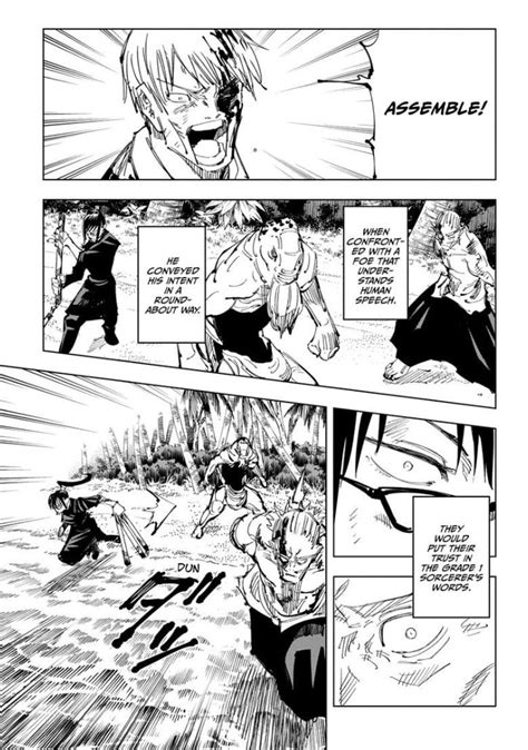 Shibuya Incident Pt 27 Jujutsu Comic Book Artwork Manga