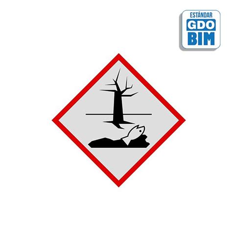 Señal O Señalización En Bim De Peligro Para Medio Ambiente