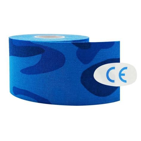 RUBAN ADHESIF ELECTRICITE BLUE CAMO Bande de kinésiologie athlétique