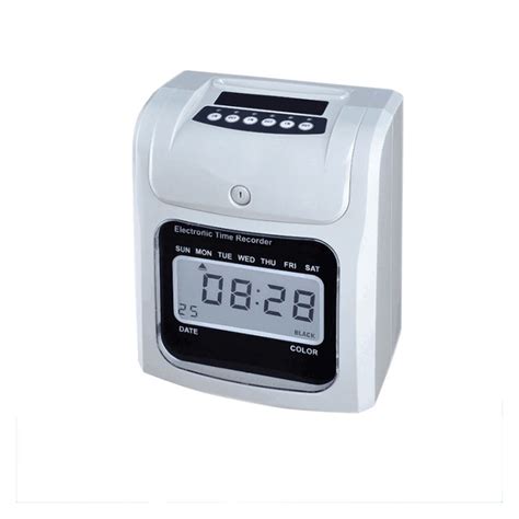 Clocking In Machine Time Clock 960seb English Version Punch Cards For