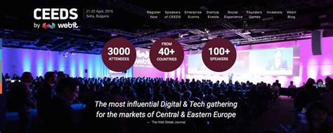 Ceeds15 By Webit За връзката между иновациите обученията умните градове мобилните и