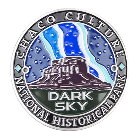 Chaco Culture Nhp Dark Sky Hiking Stick Medallion Wnpa Western National Parks Association