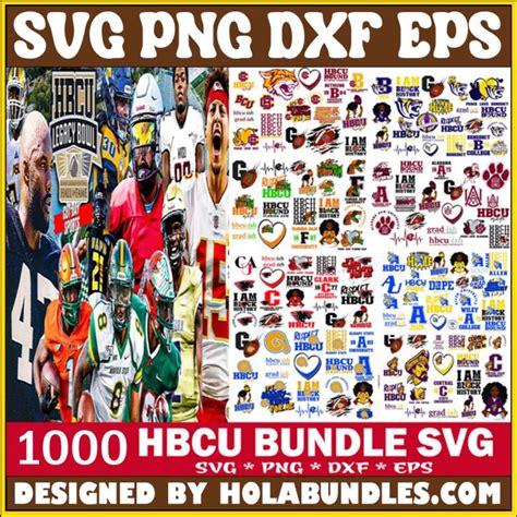 HBCU Svg Collections HBCU Svg Football Svg Mega Bundle Cricut HBCU