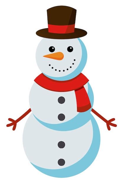 바탕에 있는 스노우맨 터 아트 프리미엄 Ai 생성 벡터