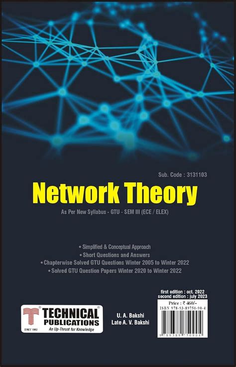 Buy Network Theory For Gtu 18 Course Iii Eceelex