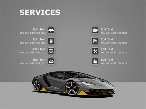 Car Automotive Powerpoint Template