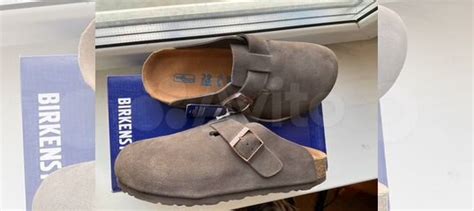 Birkenstock Boston Graphite оригинал купить в Москве с доставкой ...