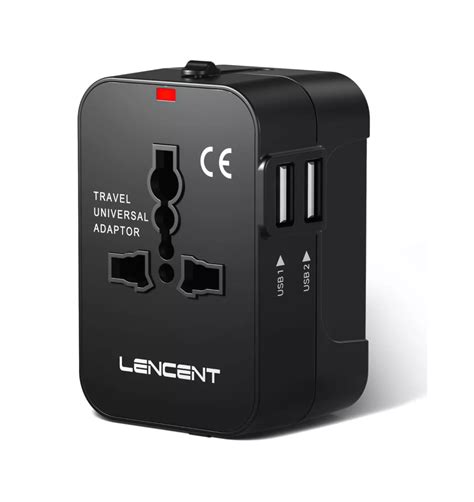 Adaptador Cargador De Viaje Internacional Para Todo El Mundo Negro Coppel
