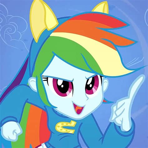 Rainbow Dash Радуга дэш Пони Радуга