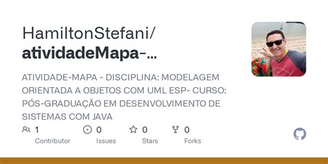 Github Hamiltonstefani Atividademapa Disciplina Modelagem Orientada A Objetos Com Uml