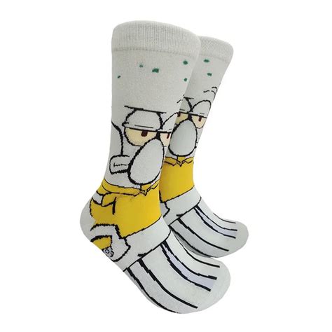 Spongebob Squarepants Squidward Crew Socks — Little Sock Store