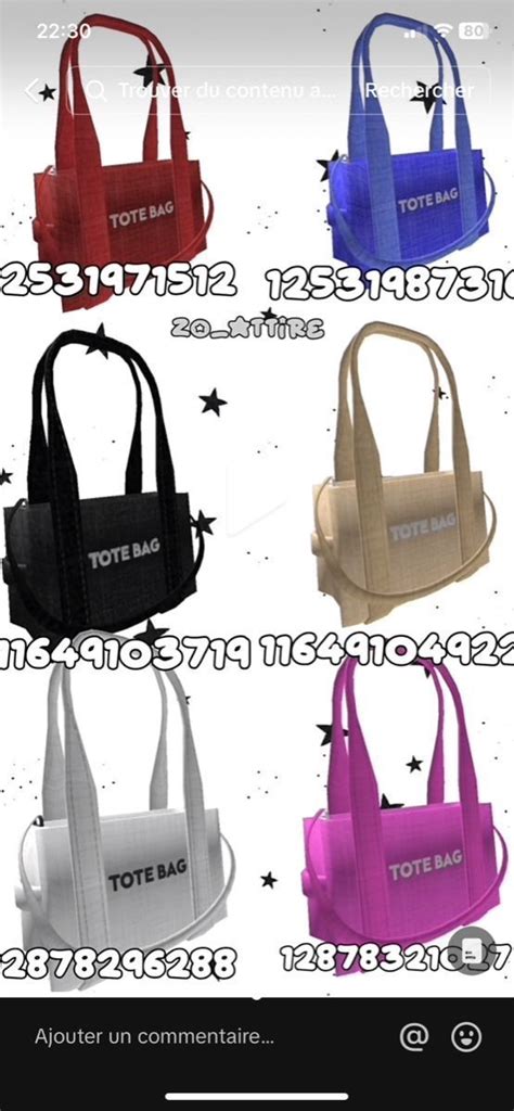 Purse Outfit Roblox Codes Roblox Roblox Pink Tote Bags Blue Bags