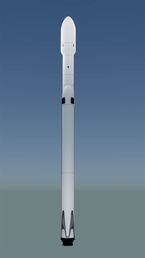 Stl File Falcon Heavy Rocket 🚀・3d Print Design To Download・cults
