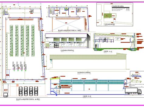Supermarket In Dwg 2 28 Mb Cad Library