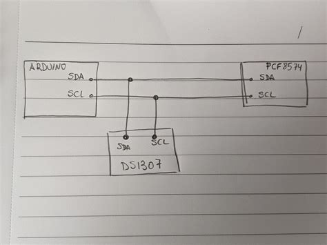i2c ds1307 and pcf8574 connection issues networking protocols and