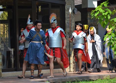 Annual Senakulo At The Seminary In Manila Congregazione Rogazionista