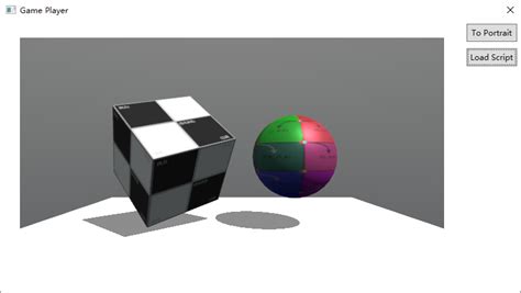 three v8 3d rendering engine using javascript as user script