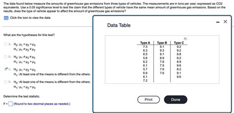 Solved Determine The Test Statistic And Identify The Chegg