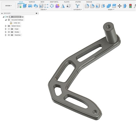 Let S Convert And STL Into An Editable Solid Model In Fusion CAD Fusion Tutorials