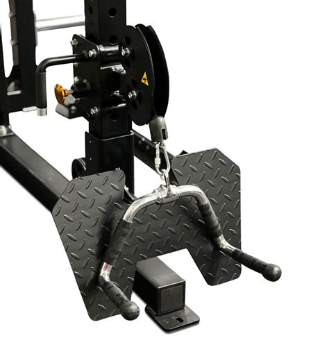 Low Row Foot Plate Attachment For 3 X 3 Racks Extreme Training