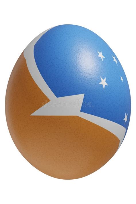 Rendered Easter Egg With A Flag Of Tierra Del Fuego Stock Illustration Illustration Of America