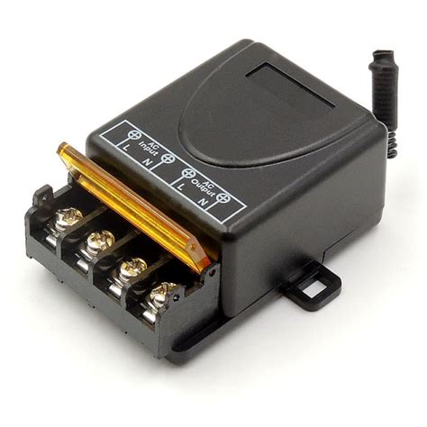 Smart Switch Rf 433mhz Relé Modul Vezeték Nélküli Távirányító Kapcsoló Ac 220v 30a Onoff Távadó