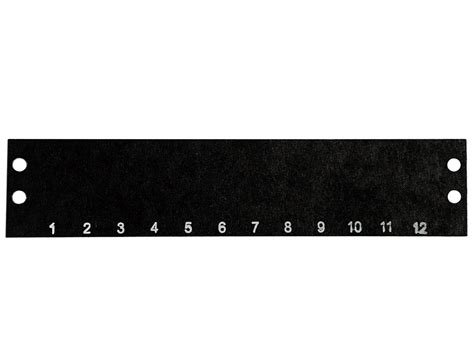 Terminal Block Marker 1 To 12 11 13mm Car Builder Solutions
