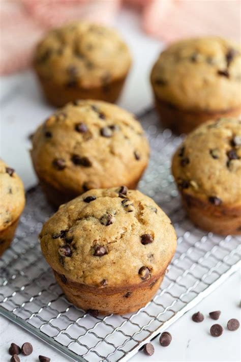 Low Sugar Vegan Oatmeal Chocolate Chip Muffins Artofit