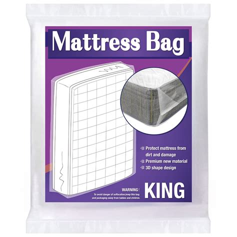 Amazon Mattress Bag For Moving Storage Mil Heavy Duty Bed Mattress Cover Home Kitchen