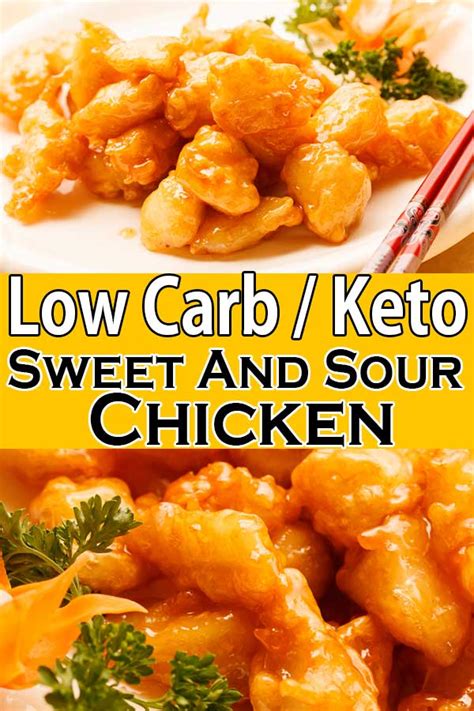 Keto Sweet And Sour Chicken Low Carb Sweet And Sour Chicken