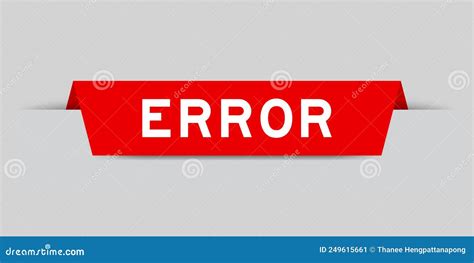 Red Inserted Label With Word Fully Booked On Gray Background Cartoon