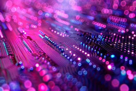 Digital Brain Concept With Neural Network Visualization Generative Ai