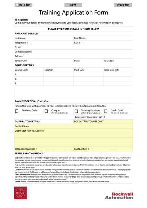 Employee Training Application Form At Leah Coote Blog