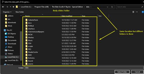 Bodyslide Cbbe Ba Presets Not Working Technical Support Skyrim Special Edition Loverslab