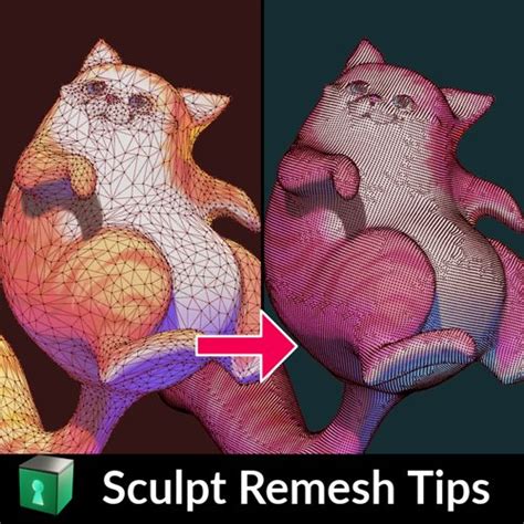 Voxel And Quad Remesh In Sculpt Mode — Blender Secrets
