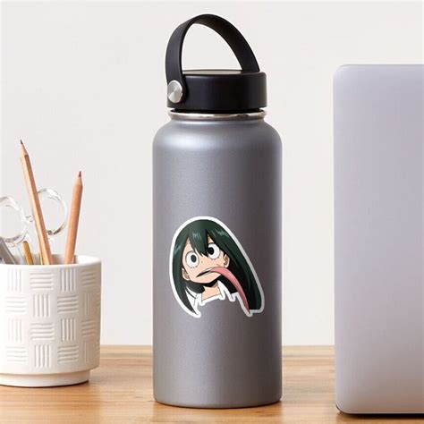 My Hero Academia Bnha Froppy Tsuyu Asui 蛙吹梅雨 3 Tongue Sticker