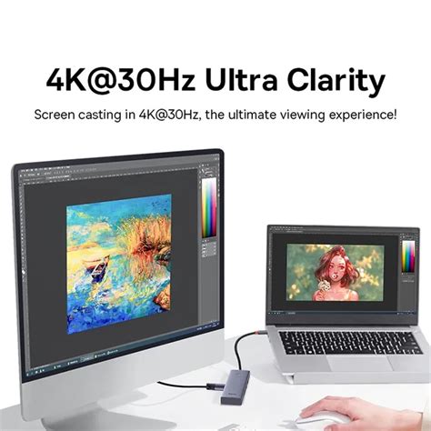 Baseus UltraJoy Series Port Docking Station Type C Hub OTC LK