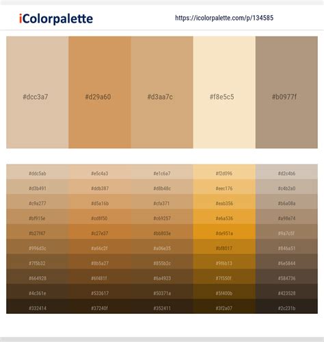1 Latest Color Schemes With Whiskey And Whiskey Color Tone Combinations