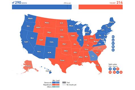 Trump Support By State Map Us States Map
