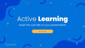 Active Learning Presentation Design For Google Slides Theme And PowerPoint Template PowerPoint